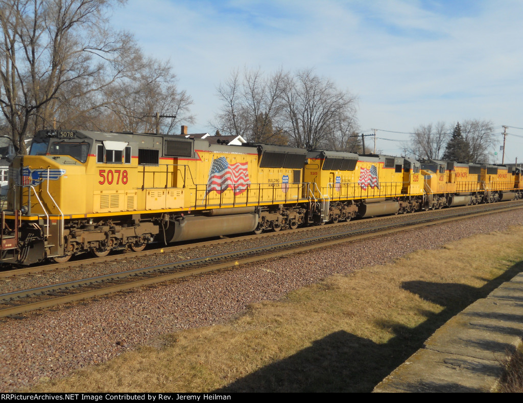 UP 4129, 4130, 5215 & 5078